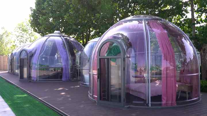 Starshine Resort-Style Wilderness Premium Outdoor Polycarbonate Dome ...