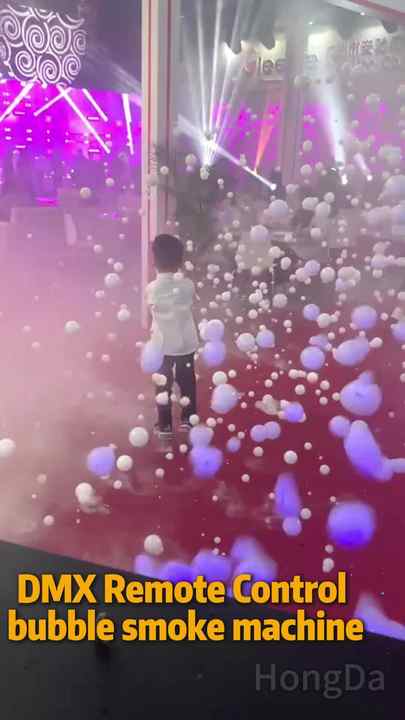 Bubble Smoke Machine Remote Control DMX Fog Machine