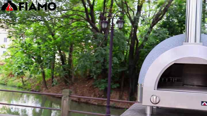 FIAMO Gas Clay Pizza Oven - Perfect for Outdoor Cooking