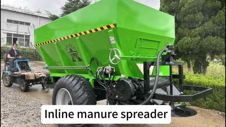 Large Orchard Manure Spreader - Efficient Fertilisation