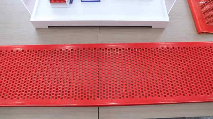 Polyurethane Linear Vibrating Screen for Ore Processing High Elastic ...