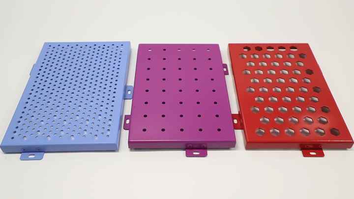 3D Aluminum square Tube Aluminum Alloy Panels, Moisture-proof and Fire ...