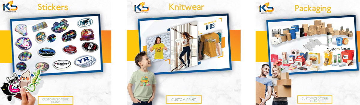 KS CORPORATION - Sticker, Die cut stickers