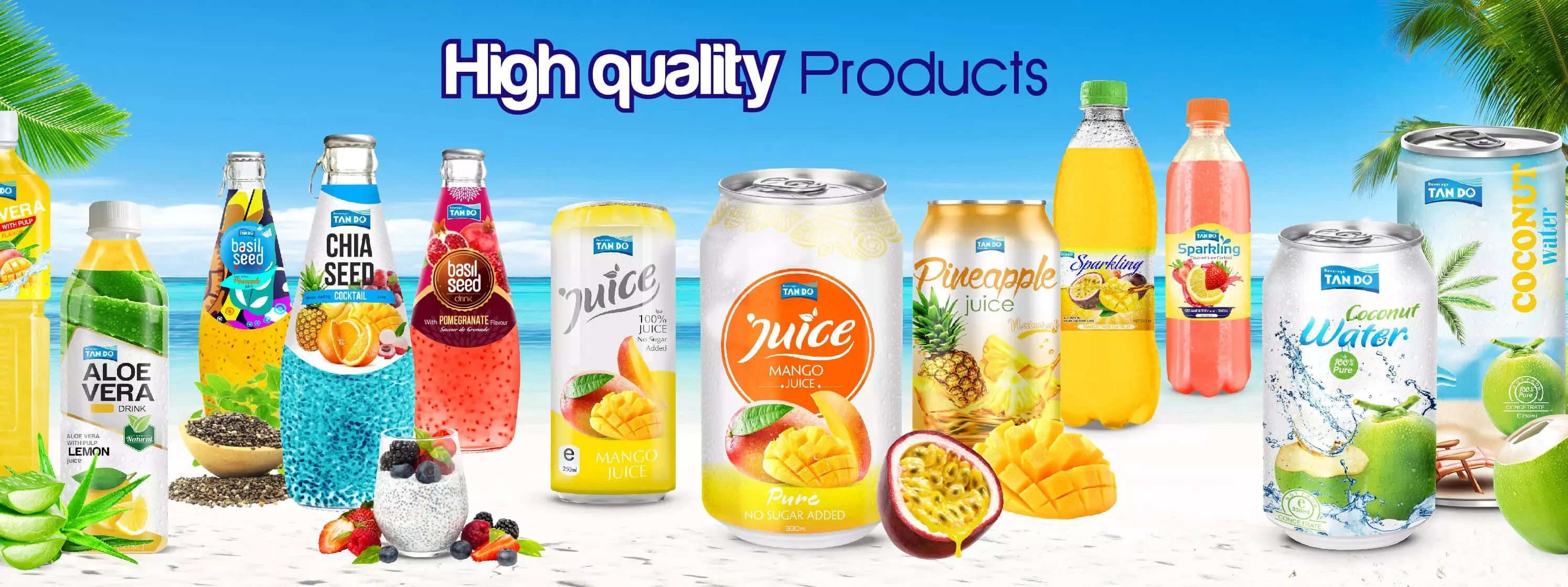 TAN DO REFRESHING WATER COMPANY LIMITED - fruit juice, aloe vera drink