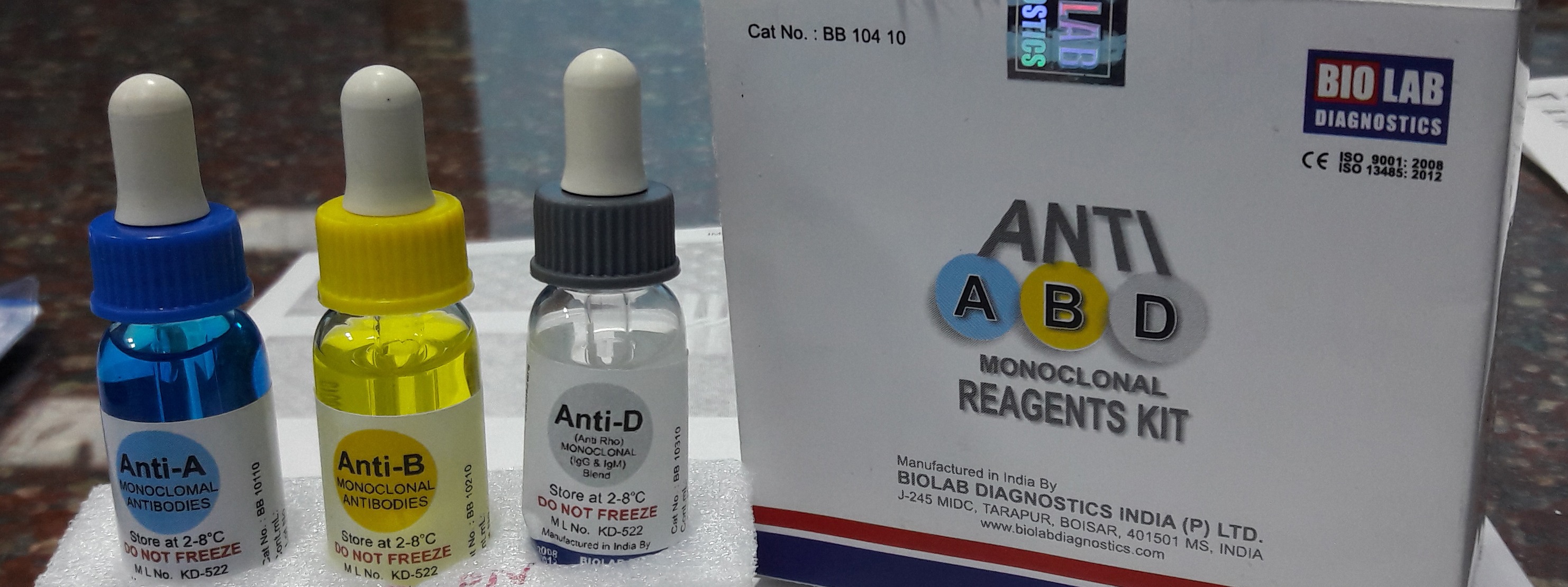 BIOLAB DIAGNOSTICS (INDIA) PRIVATE LIMITED - ABD Blood Grouping ...