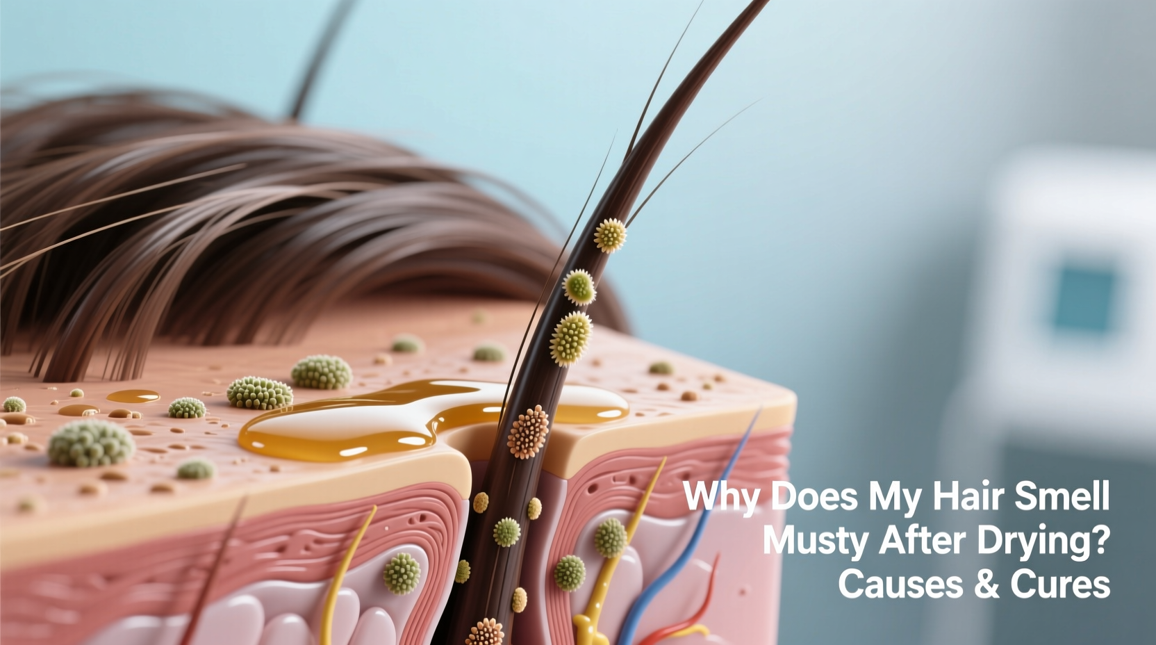 Why Does My Hair Smell Musty After Drying Possible Causes And Cures