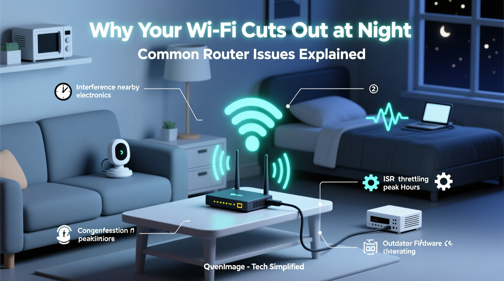 Why Does My Wifi Cut Out At Night Common Router Issues Explained