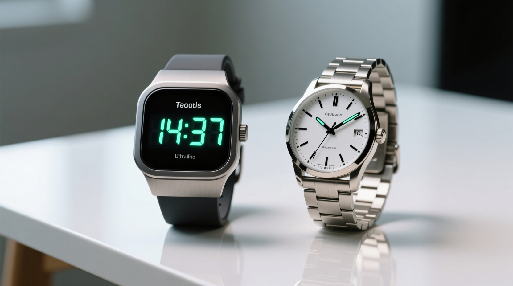 Digital Watch Vs Analog Which Tells Time More Clearly At A Glance