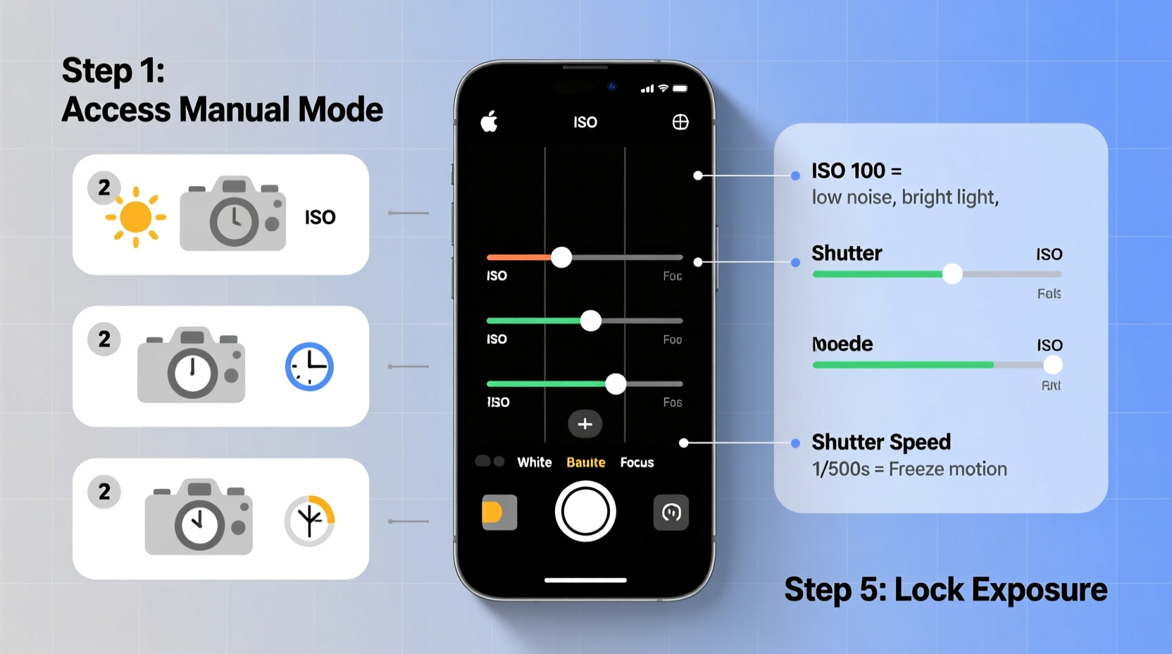 Step By Step Guide To Mastering Manual Mode On Your Smartphone Camera