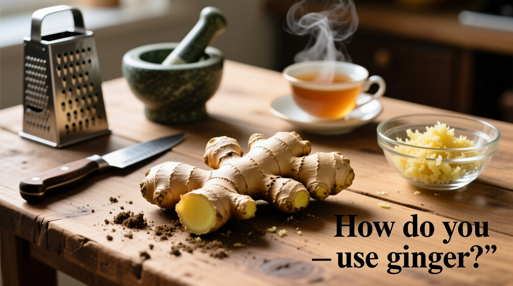 How to Shred Ginger: 4 Effective Methods