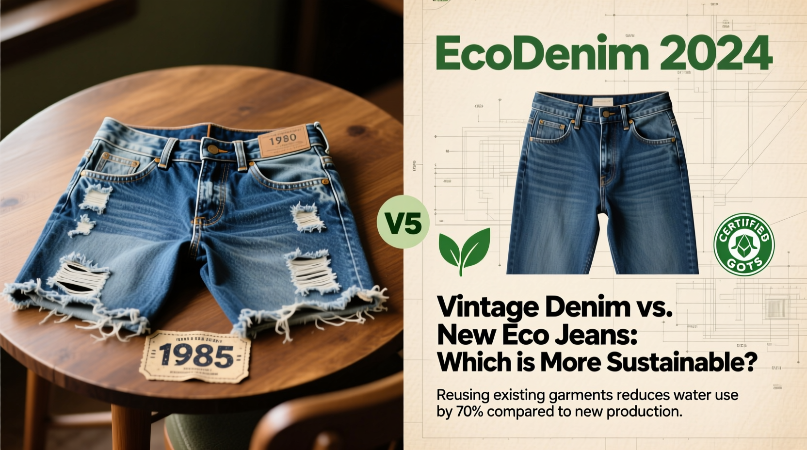 Is Vintage Denim More Sustainable Than Buying New Eco Friendly Jeans