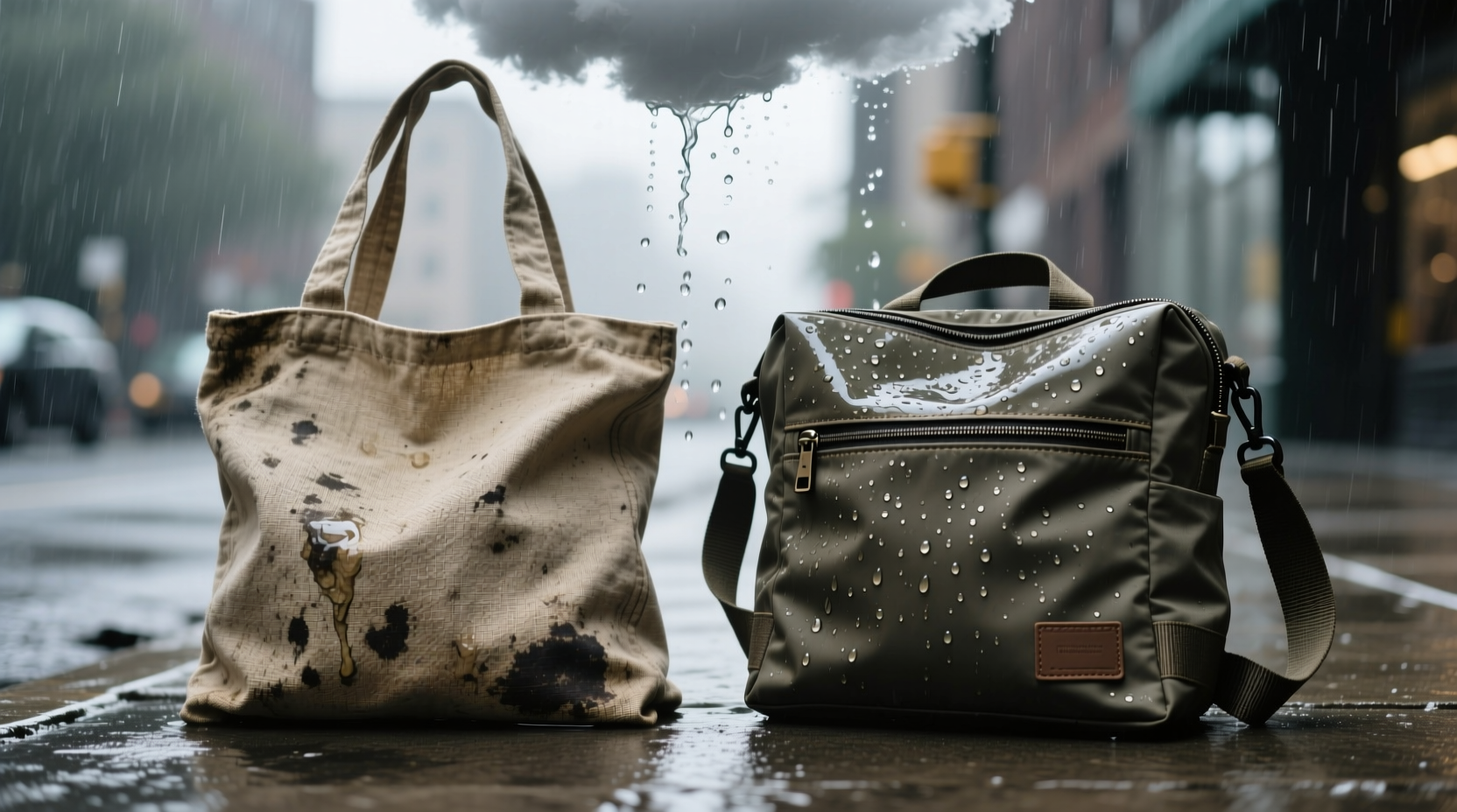 Canvas Vs Nylon Messenger Bag Durability Against Rain And Daily Wear
