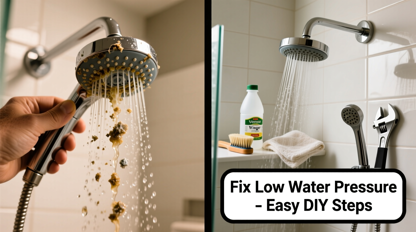 How To Fix Low Water Pressure In The Shower Easy Troubleshooting