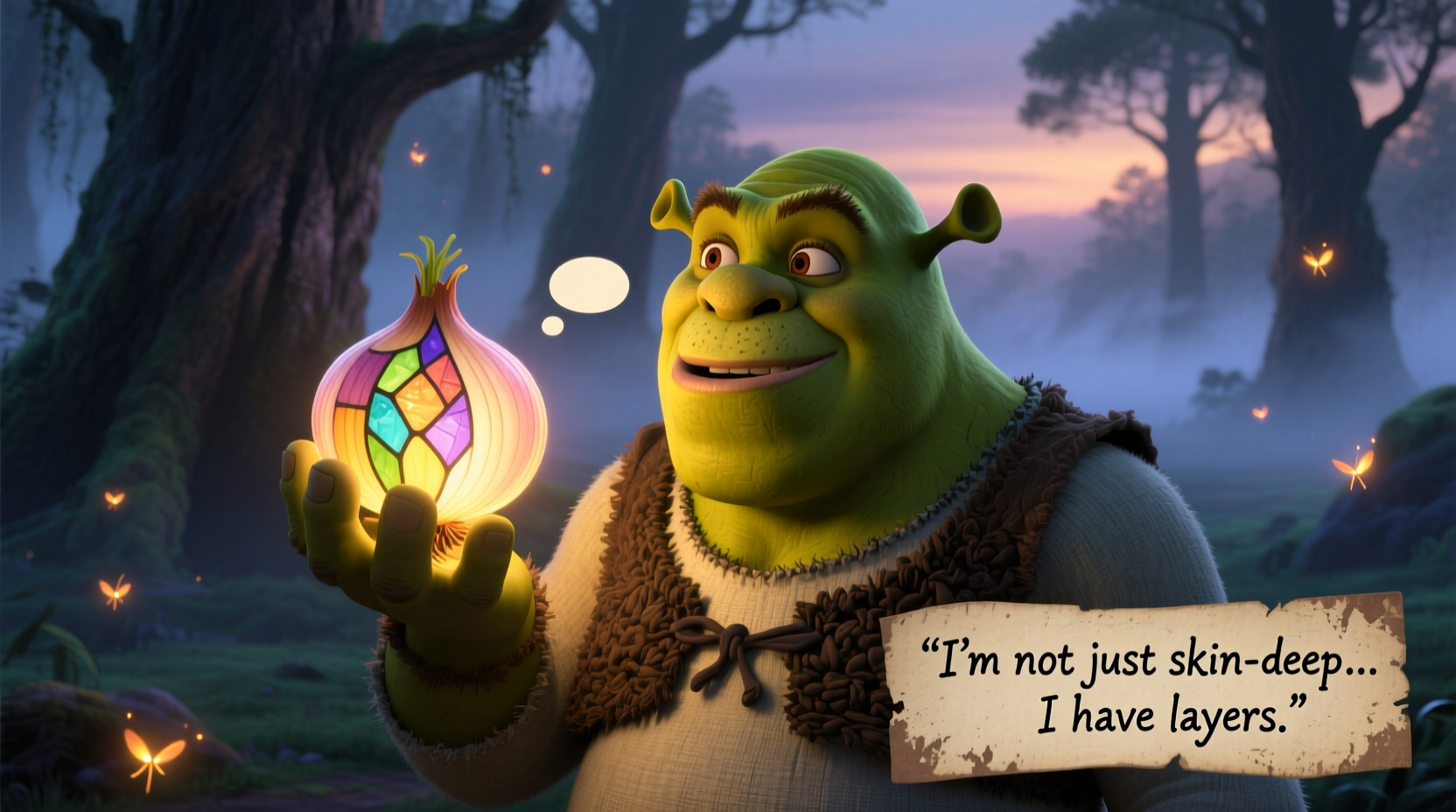 Why Shrek Compared Himself To An Onion