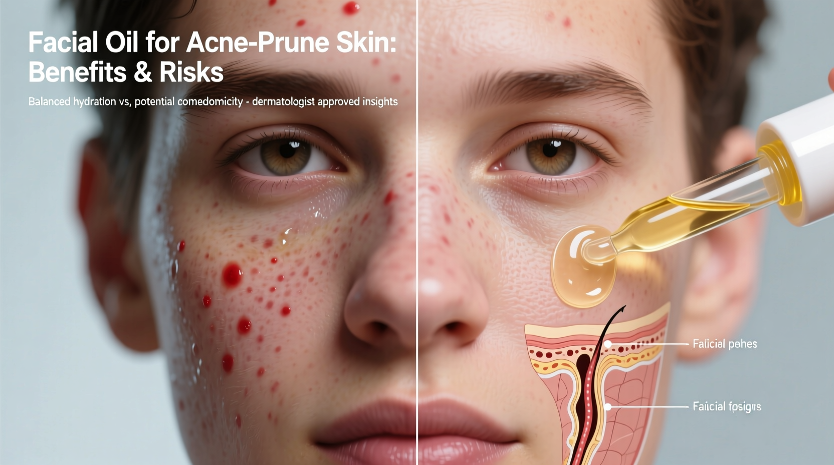 Can You Use Facial Oil If You Have Acne Prone Skin Benefits And Risks