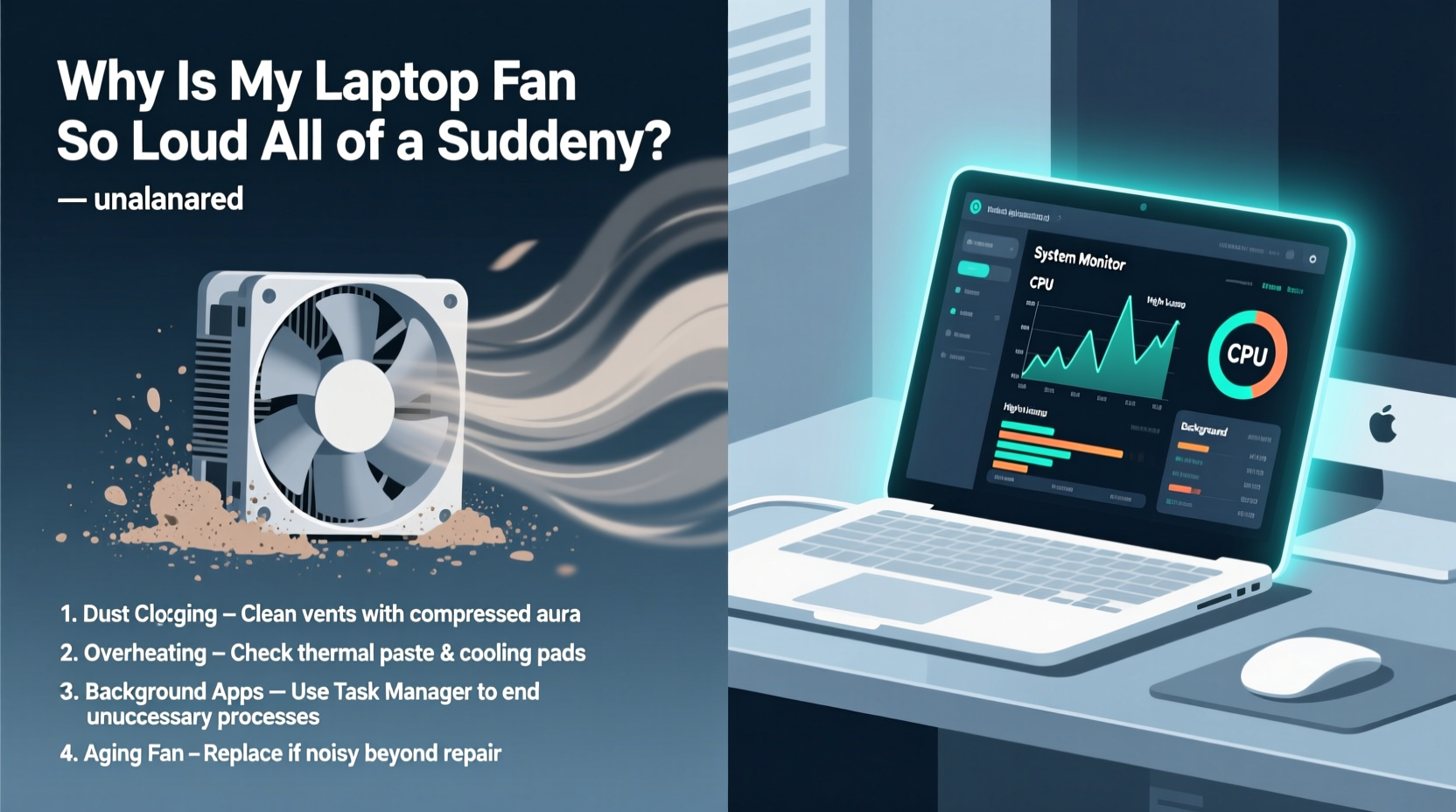Why Is My Laptop Fan So Loud All Of A Sudden Quick Fixes And Causes