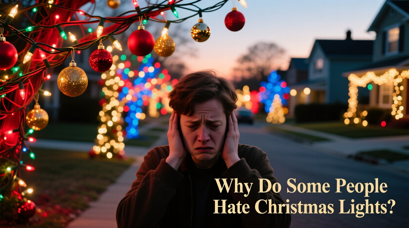 Why Do Some People Hate Christmas Lights And Find Them Overwhelming