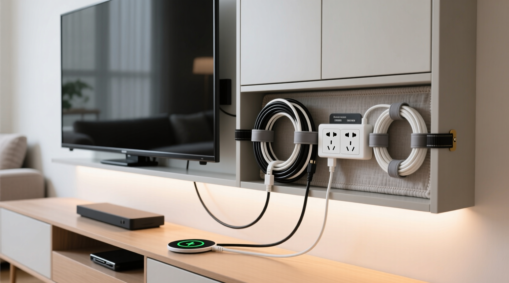 How To Organize Cables Behind Tv Simple Hacks For Wire Management