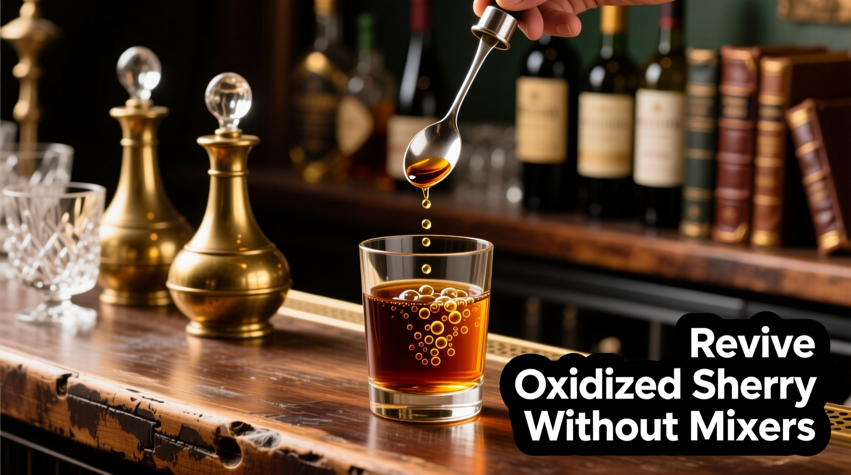 How To Revive Oxidized Sherry Without Masking Flaws With Mixers