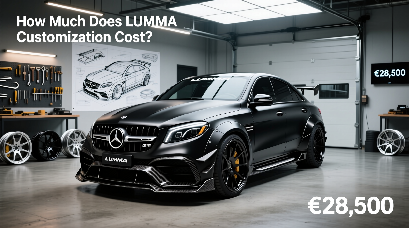 How to choose lumma body kits,How much does LUMMA customization cost?