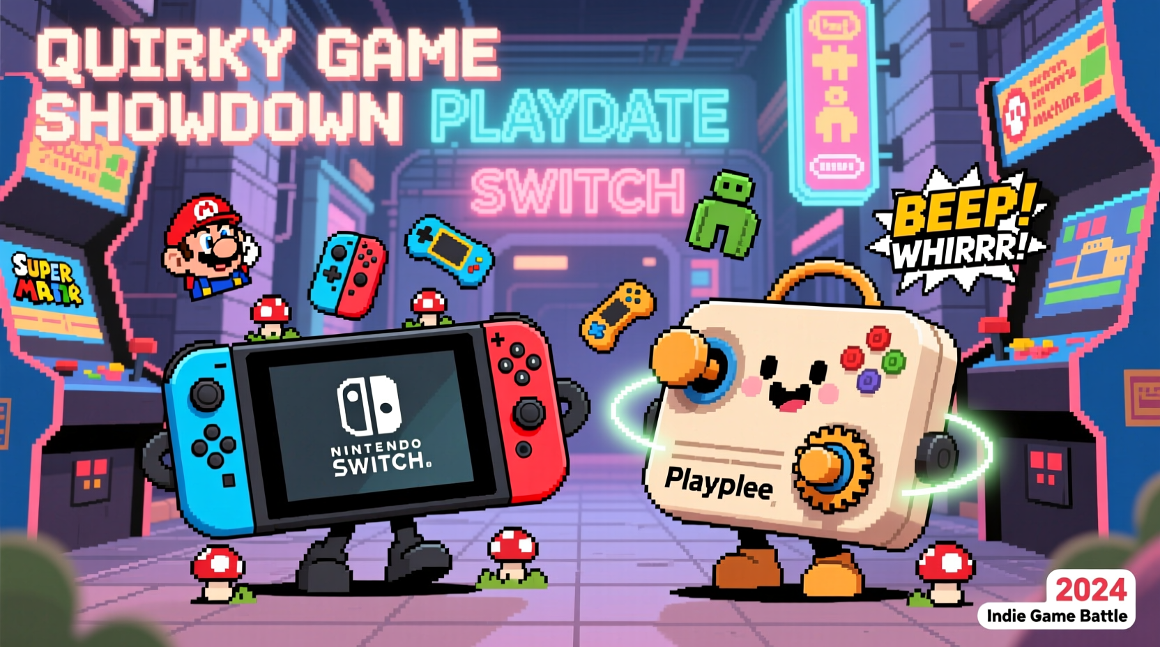 Nintendo Switch Vs Playdate Console Quirky Gaming Experience Compared