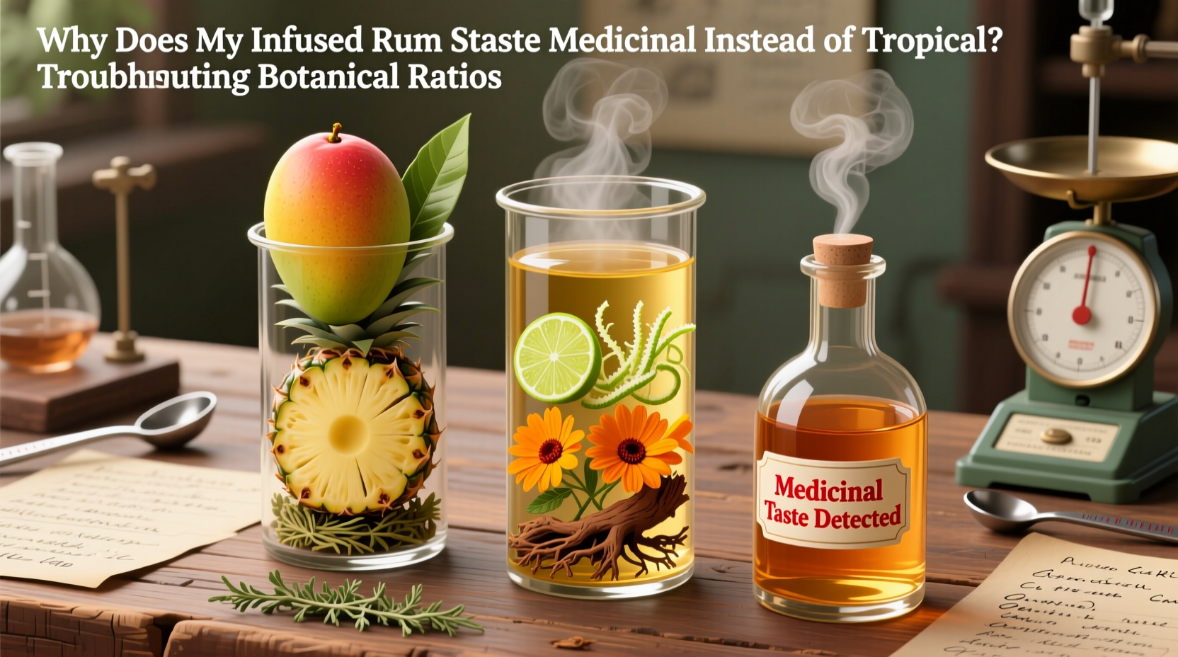 Why Does My Infused Rum Taste Medicinal Instead Of Tropical ...
