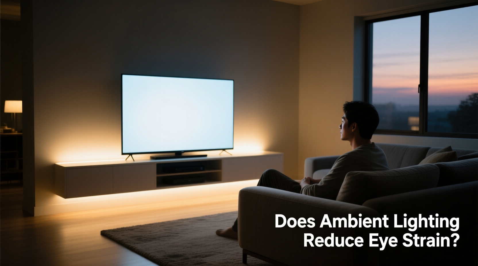 Does Ambient Lighting Behind Your Tv Actually Reduce Eye Strain