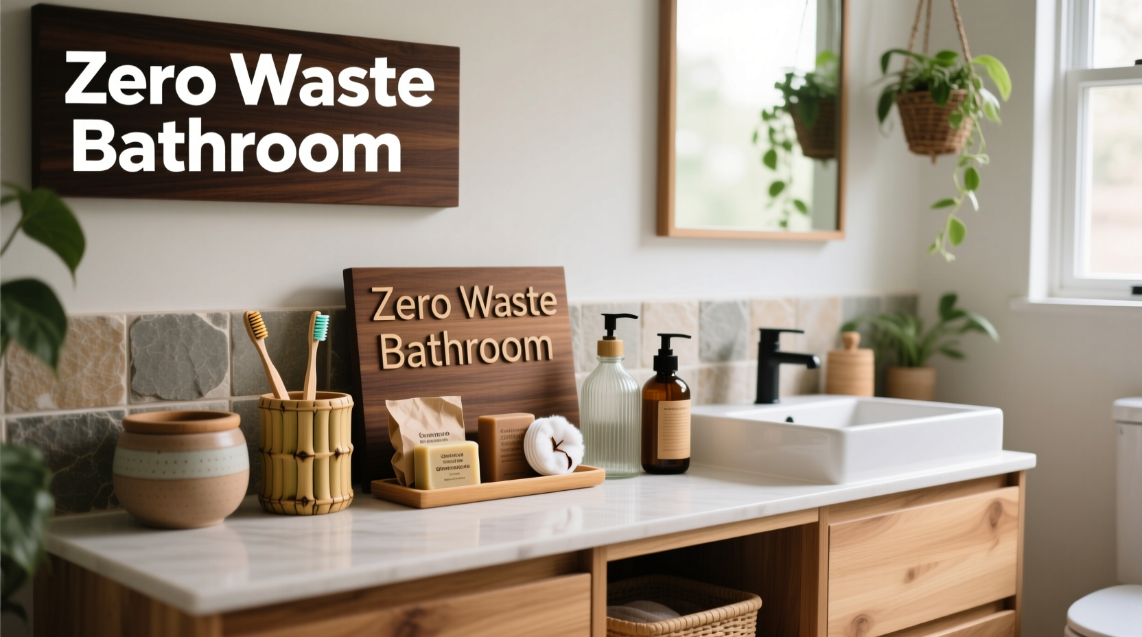 How To Make A Zero Waste Bathroom With Sustainable Swaps That Last