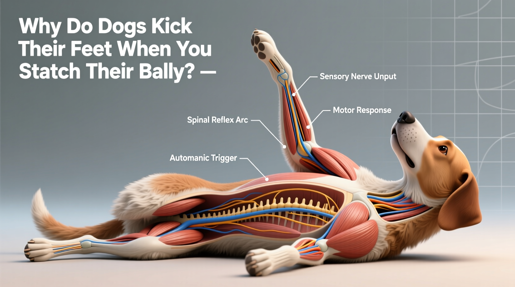 Why Do Dogs Kick Their Feet When You Scratch Their Belly The Scratch ...