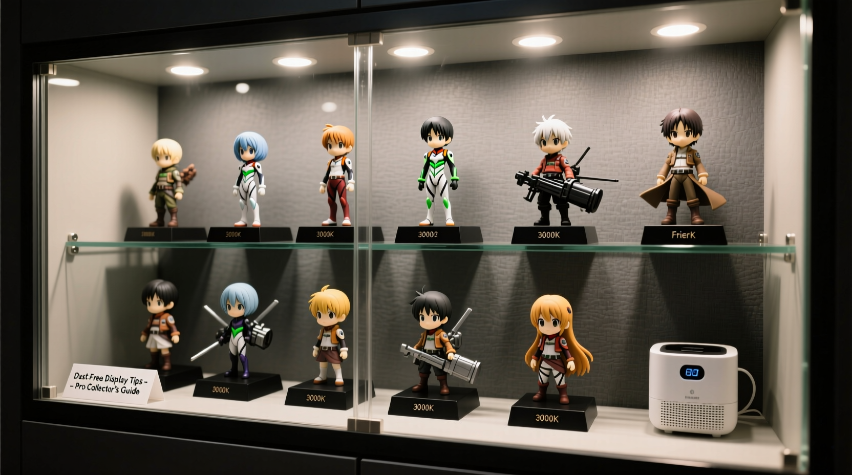 Anime Figurines Collection Tips From Pros How To Display Without Dust ...