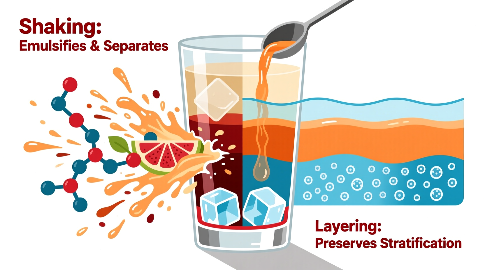Why Does My Cocktail Separate Fixing Layering And Shaking Methods