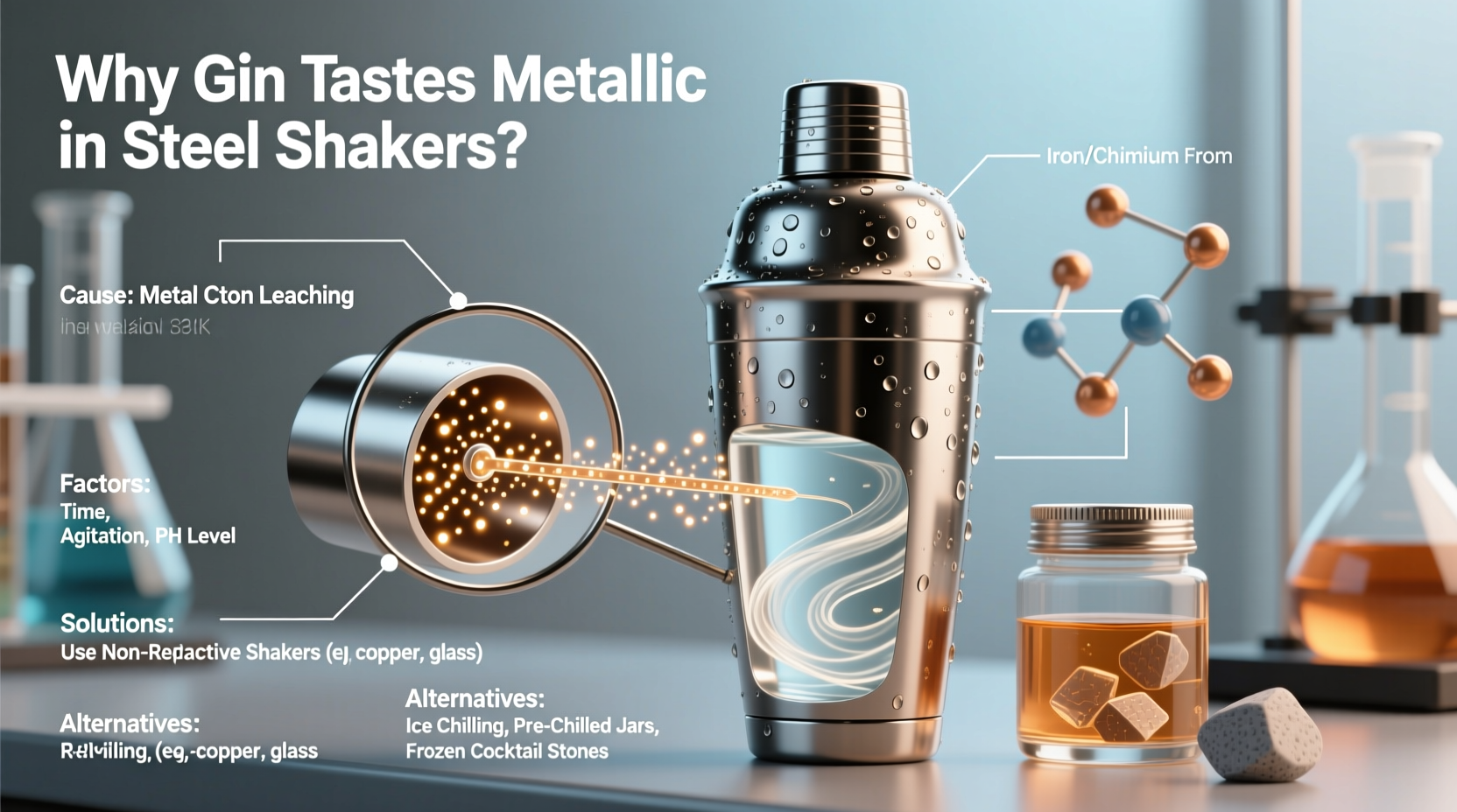 Why Does My Gin Taste Metallic After Chilling In Stainless Steel ...