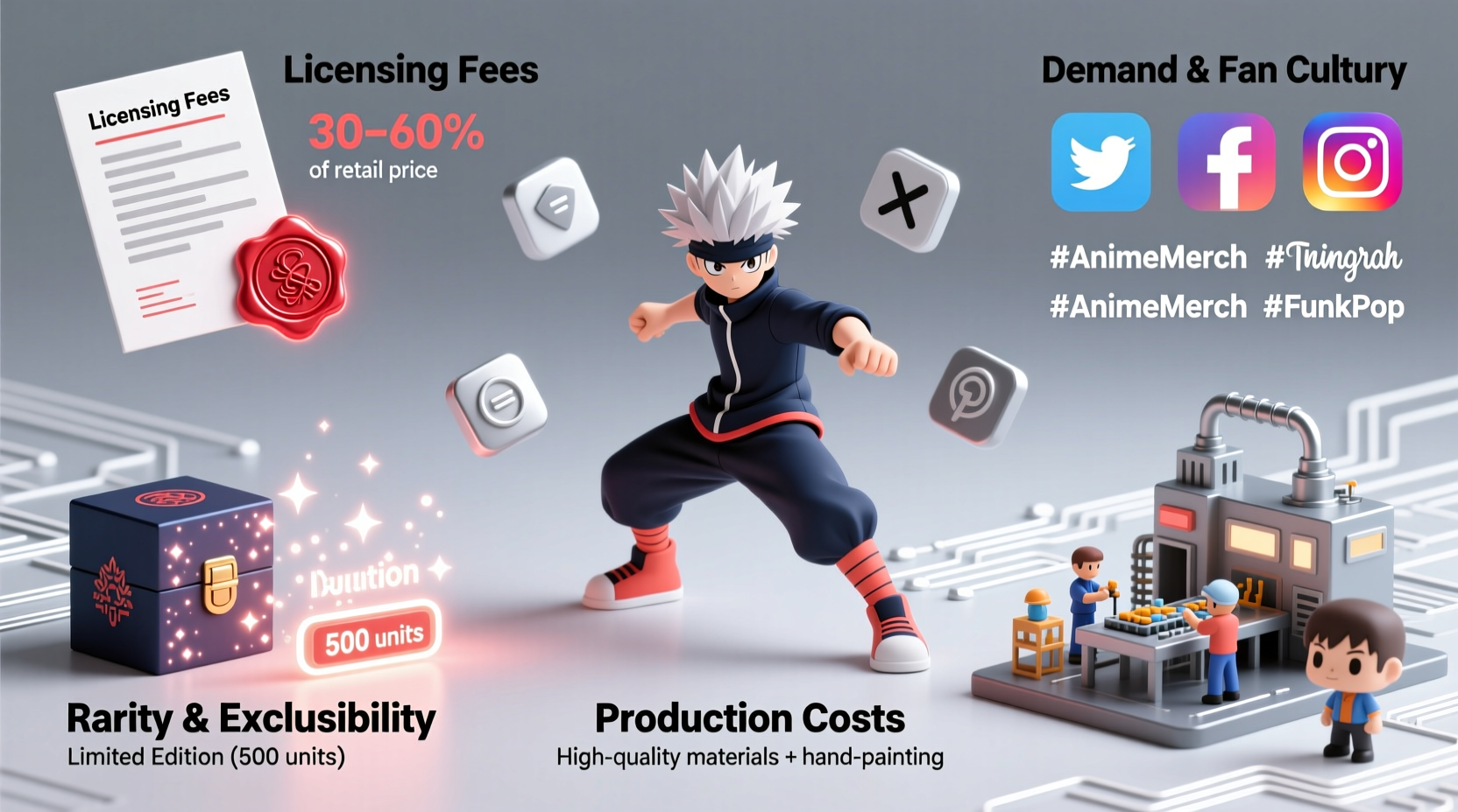 Why Is Anime Merch So Expensive Breakdown Of Licensing And Rarity