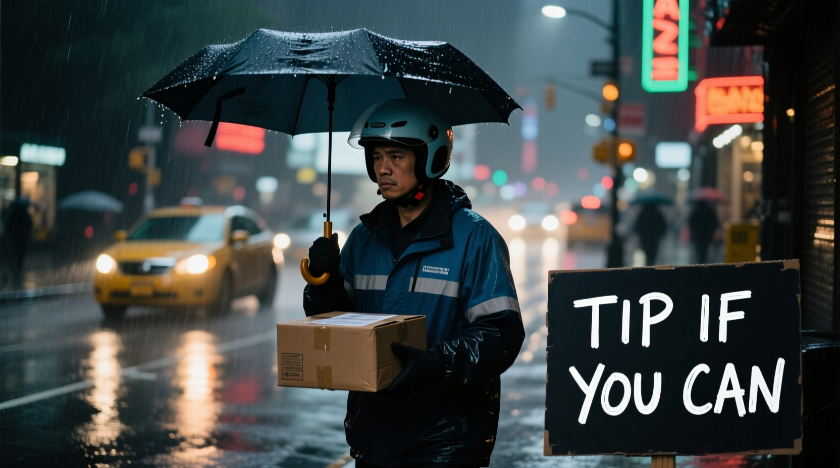 Should You Tip Delivery Drivers In Bad Weather And How Much