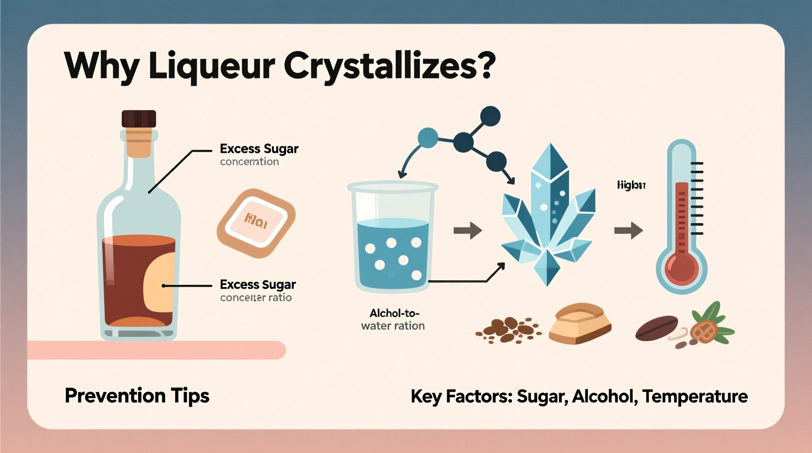 Why Is My Homemade Liqueur Crystallizing And How To Prevent It