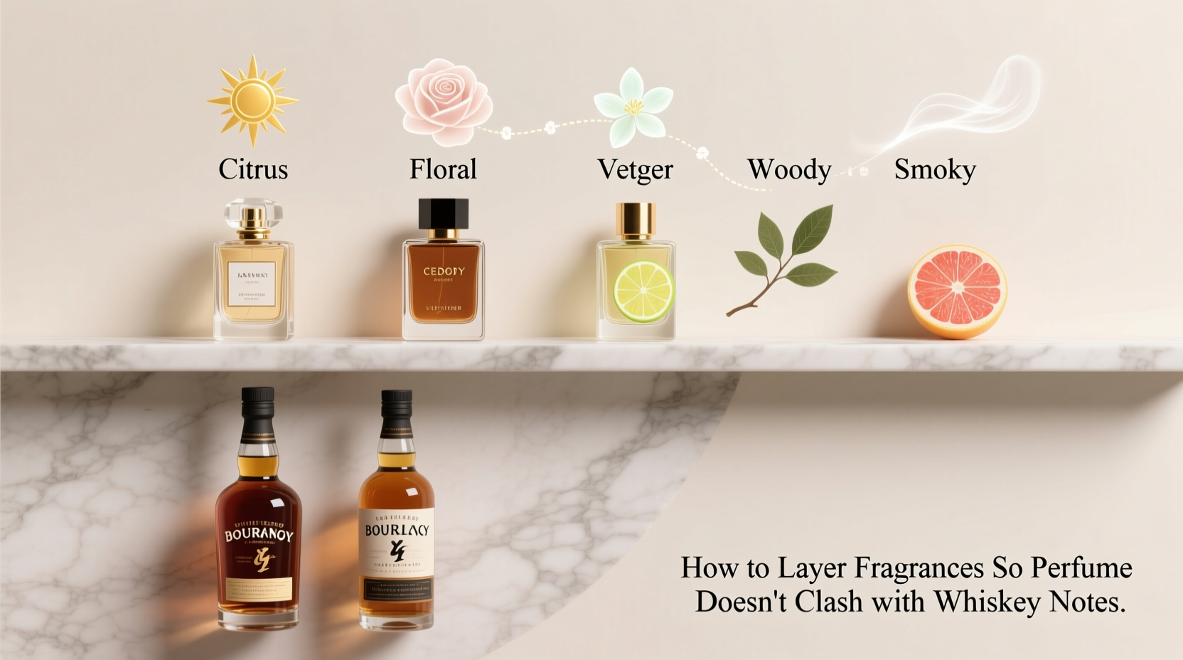 How To Layer Fragrances So Perfume Doesn’t Clash With Whiskey Notes