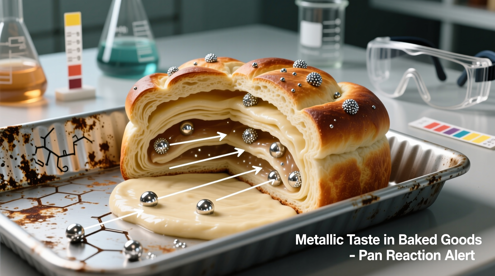 Why Do My Baked Goods Taste Metallic Possible Pan Reactions