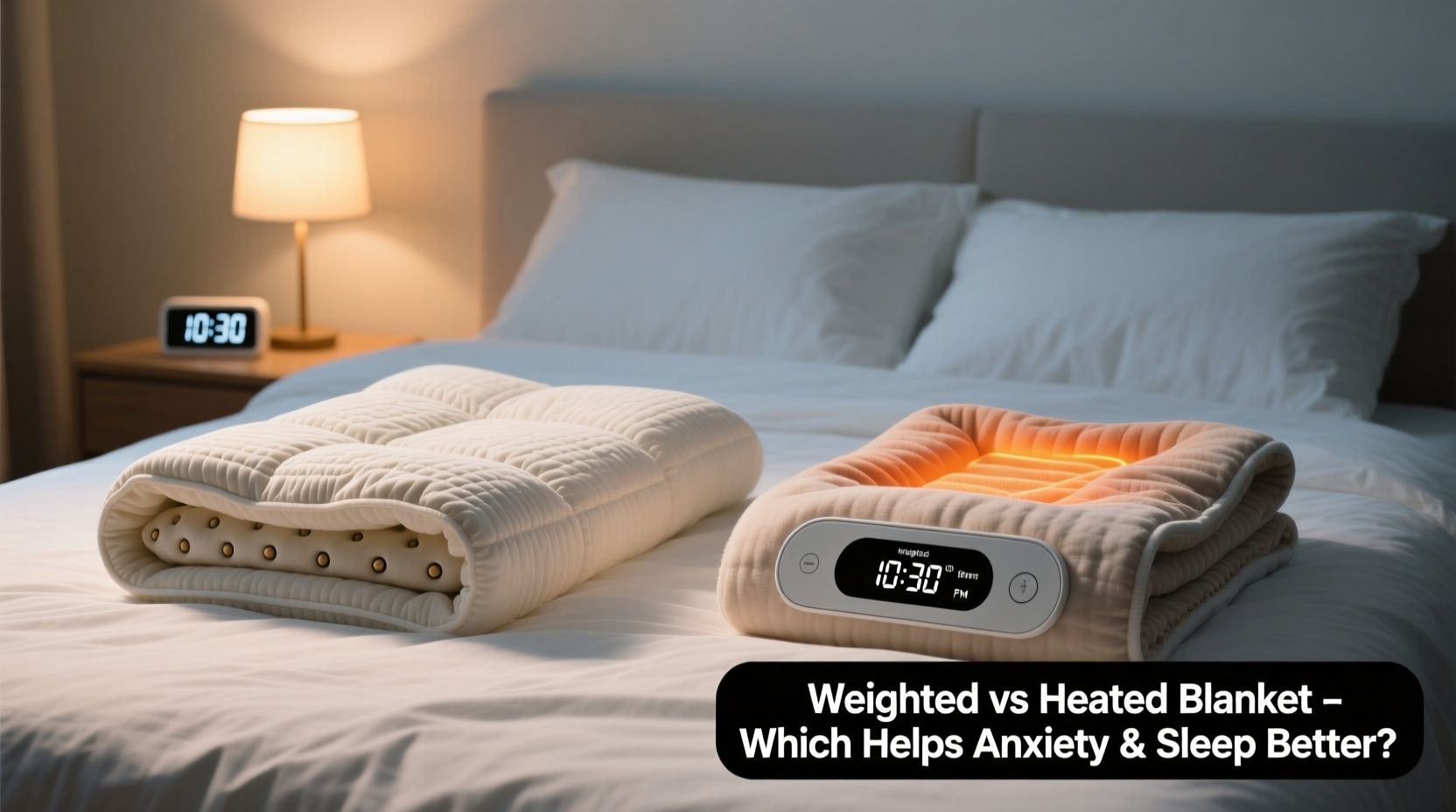 Weighted Blanket Vs Heated Blanket Which One Actually Helps Anxiety And ...