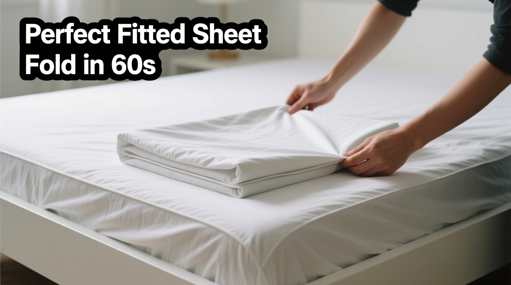 How To Fold A Fitted Sheet Perfectly In Under A Minute With Zero Wrinkles