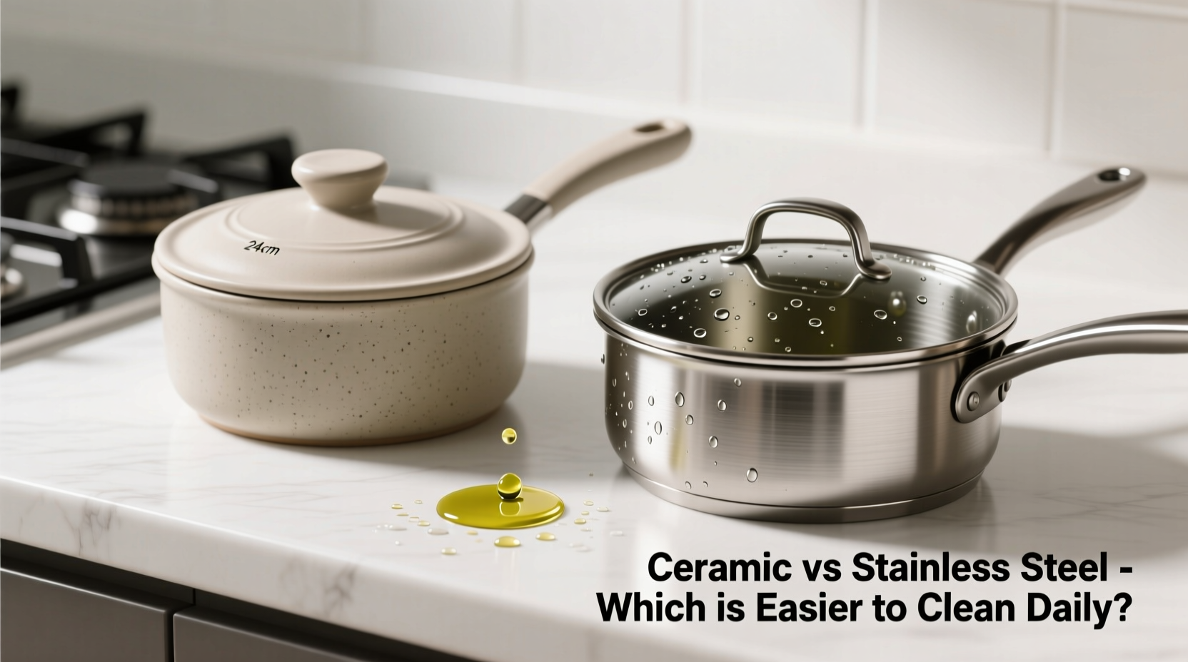 Ceramic Vs Stainless Steel Cookware Which Is Easier To Clean Daily