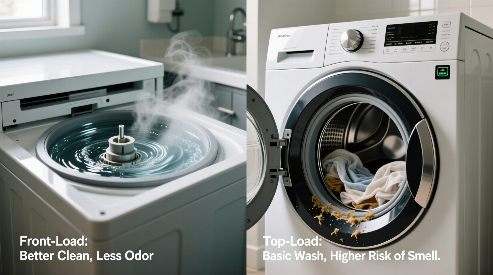 Top Load Vs Front Load Washer Which One Actually Cleans Clothes Better ...