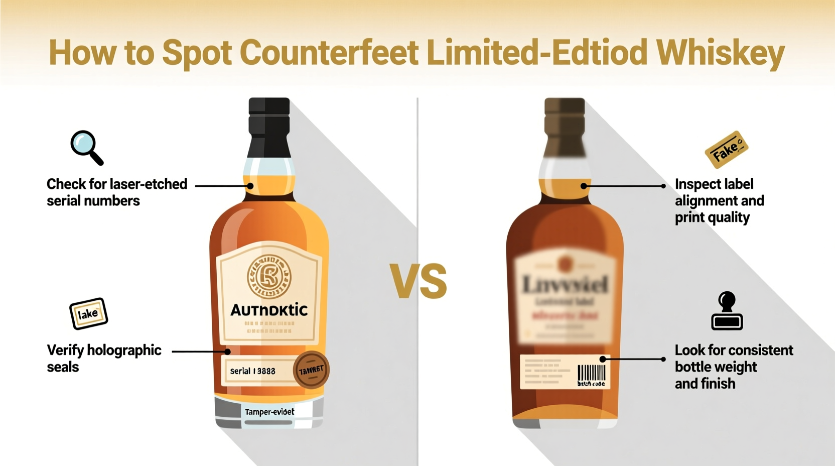 How To Identify Counterfeit Limited-edition Whiskey Bottles Online