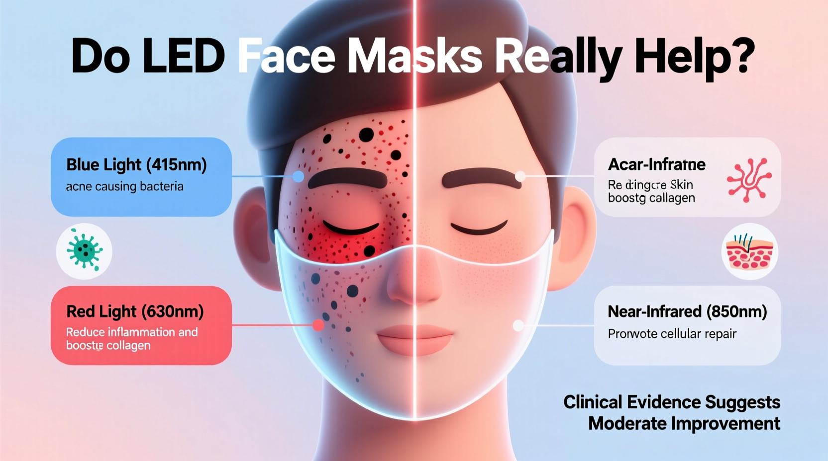 Do LED Face Masks Really Help With Acne And Skin Texture
