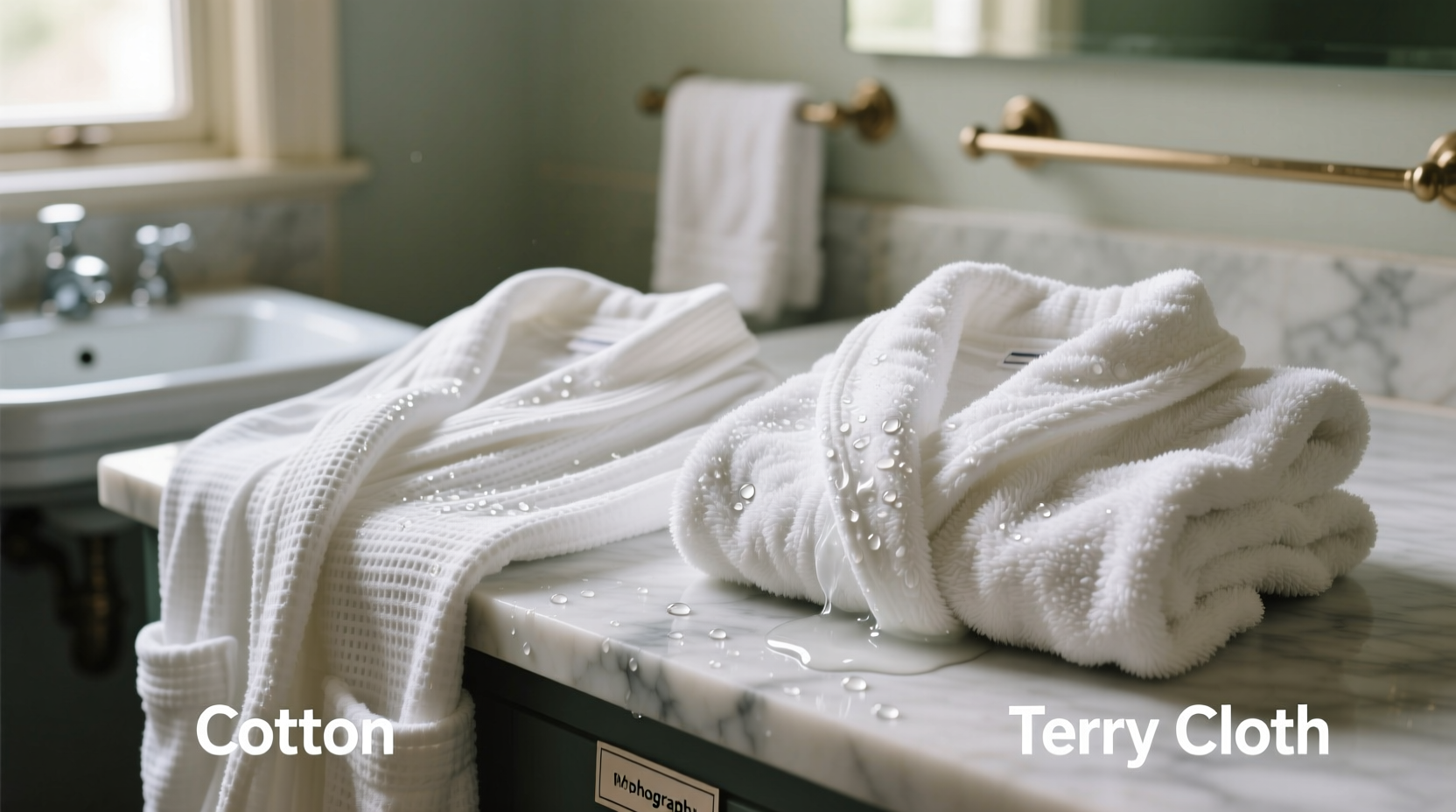 Cotton Robes Vs Terry Cloth Which Absorbs Water Faster After Shower