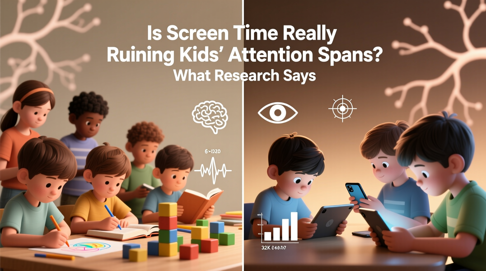 Is Screen Time Really Ruining Kids Attention Spans What Research Says