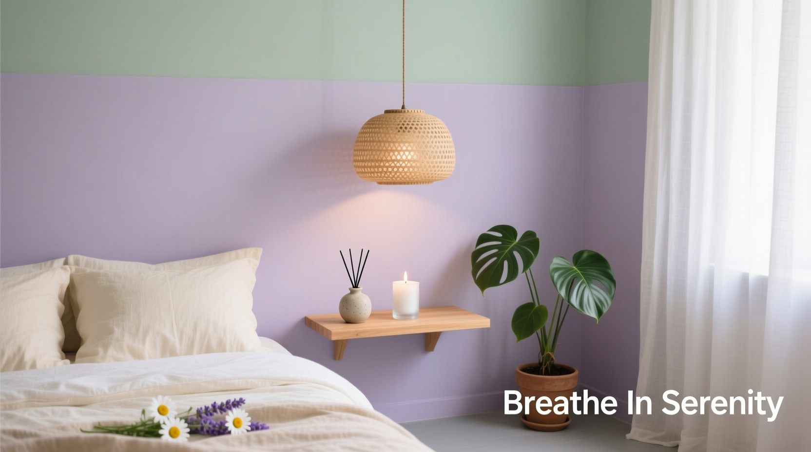 How To Create A Calming Bedroom Vibe Using Scent And Color Combos