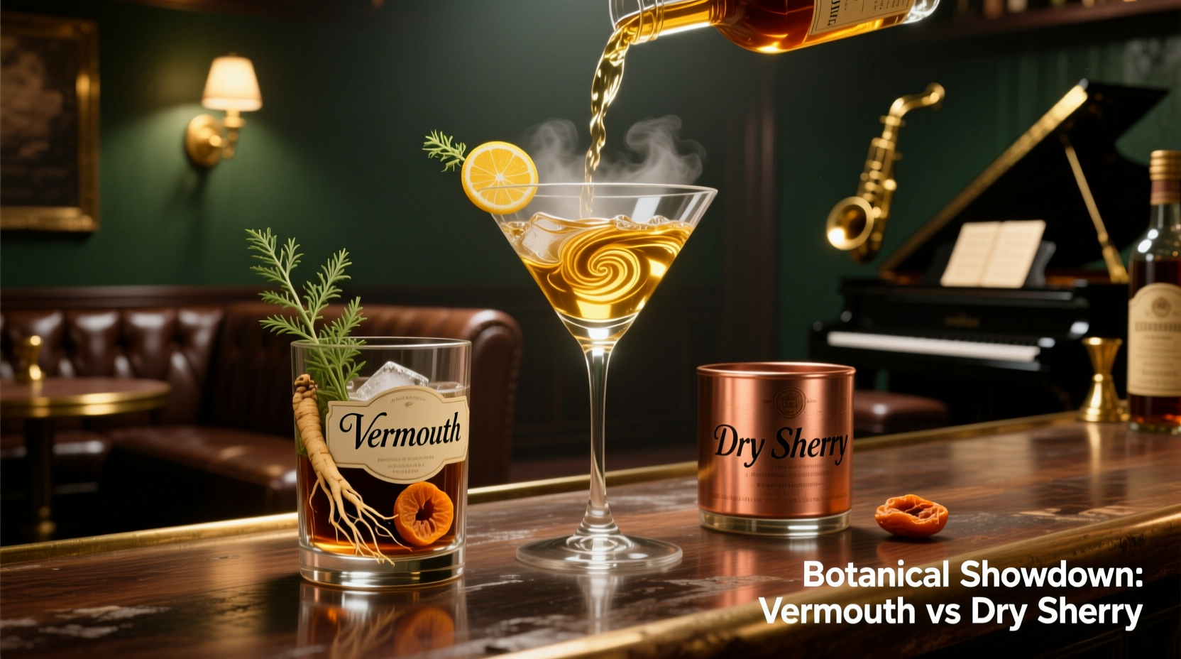 Vermouth Vs Dry Sherry In Martinis Which Botanical Profile Shines