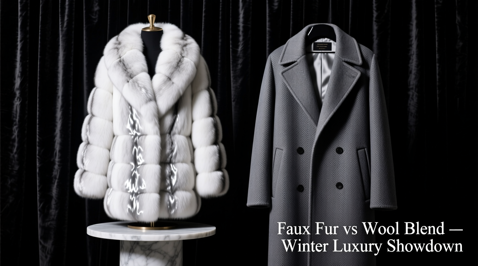 Faux Fur Coat Vs Wool Blend Which Looks More Luxurious For Winter Events