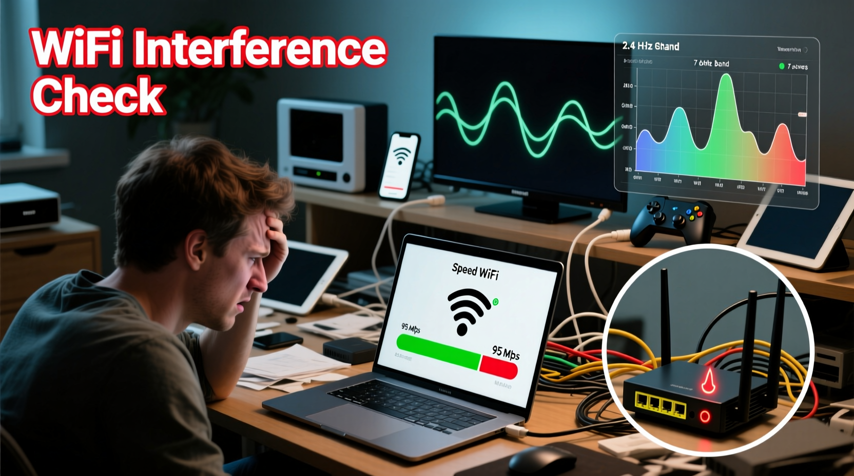 Why Is My Internet Slow But Speed Test Says Fast Wifi Interference Check
