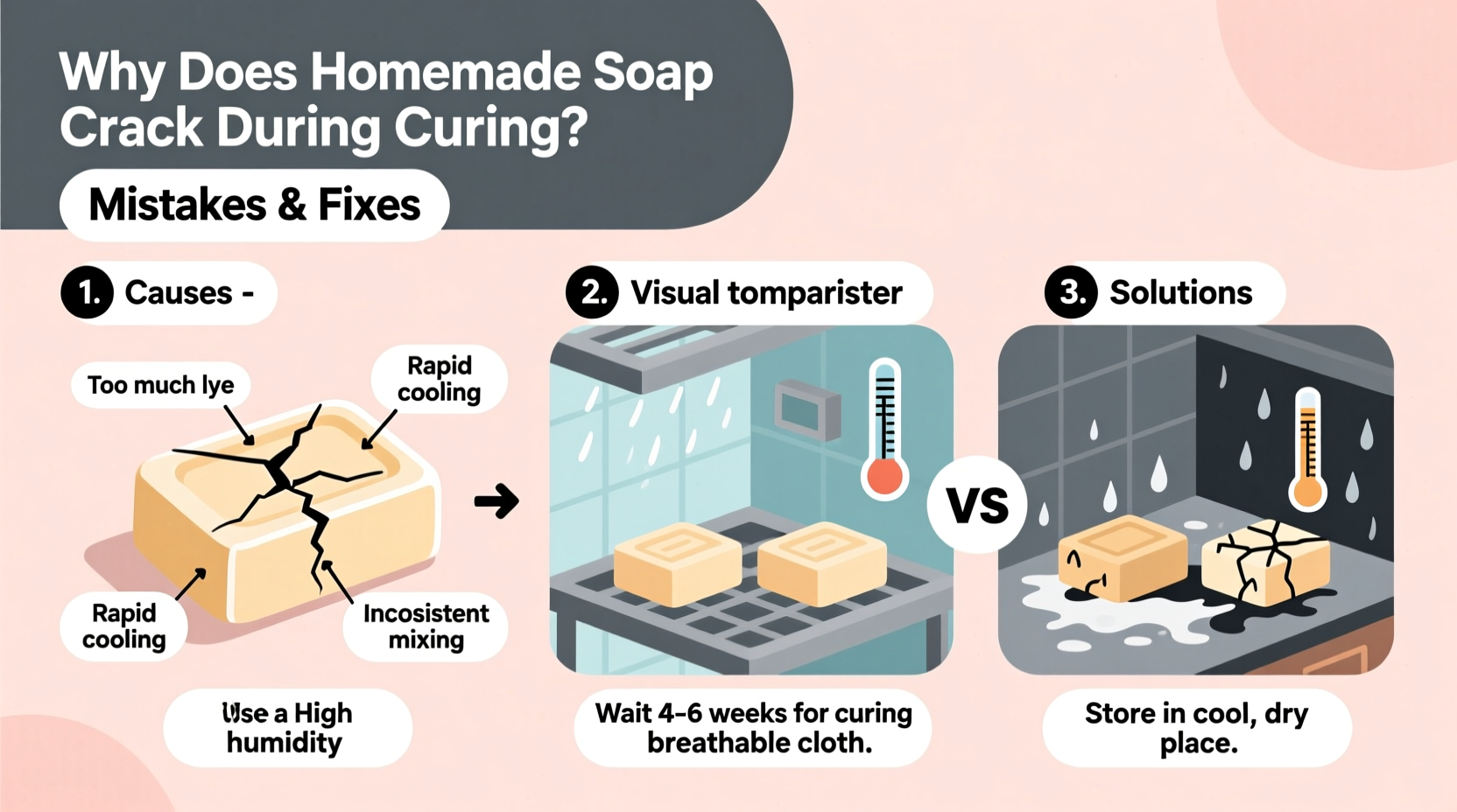 Why Does My Homemade Soap Crack Curing Mistakes And Fixes